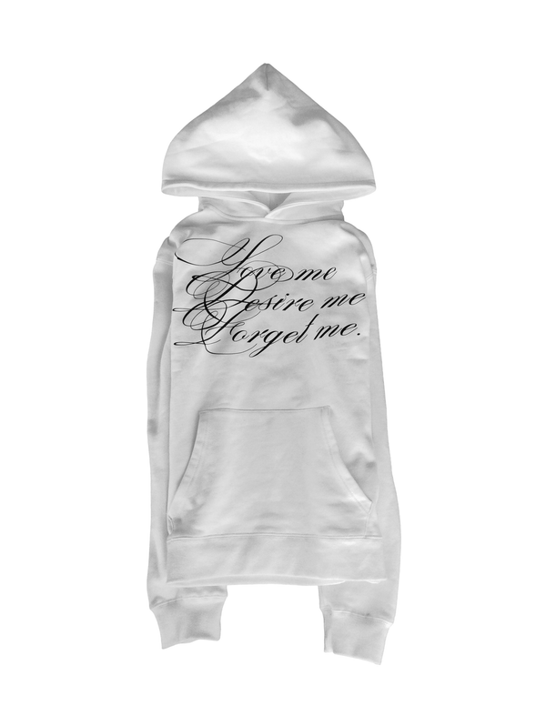 White Desire Hoodie (pre-order) – forgetraven